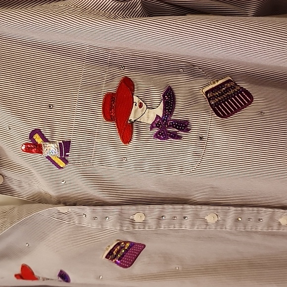 Mili Designs | Tops | Sequin Design Blouse | Poshmark